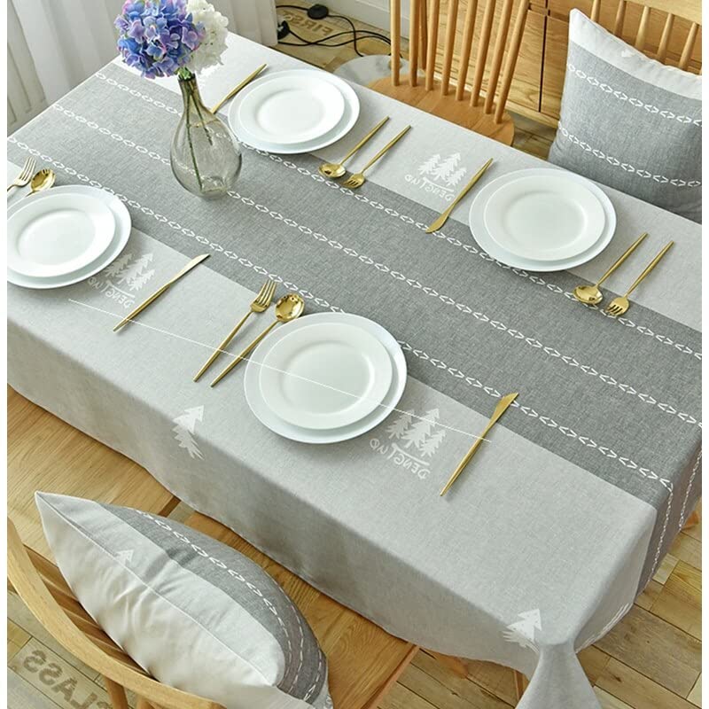 Geometric Figure Household Tablecloth Christmas Day Decoration Party Home Wedding Party Waterproof Table Mat Manteles A5 140x210cm