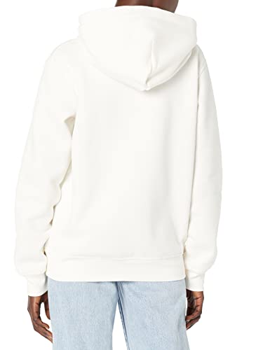 UGG Women's Rey Fuzzy Logo Hoodie, Nimbus, 1X