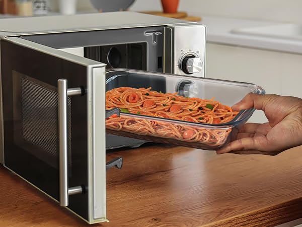 Microwave Bacon Cooker with Cover,Glass Airtight Bacon Container Keep for Refrigerator BPA Free Dishwasher and Microwave Oven Safe Refrigerator Organizers and Storage for Cheese lunchmeat Pizza Cooker