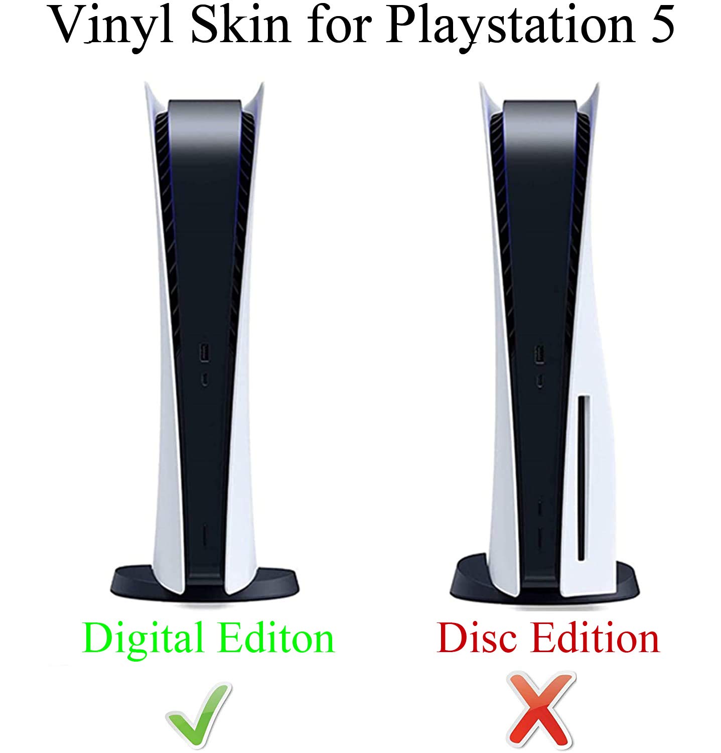 Decal Moments PS5 Digital Edition Console 2 Controllers Full Body Cover Vinyl Skin Decals Stickers for Playstation 5 Digital Console and Controllers Panther