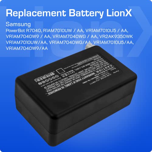 LIONX Battery for PowerBot R7040 R1AM7010UW / AA VR1AM7010U5 / AA VR1AM7010U5/AA VR1AM7010UW/AA VR1AM7040W9 / AA VR1AM7040W9/AA VR1AM7040WG / AA VR1AM7040WG/AA VR2AK93