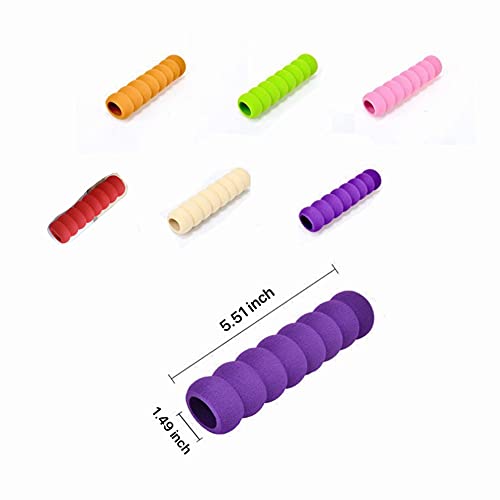 PXLYWLTZL Set of 6 Door Handle Covers,Door Knob Covers EVA Foam,Door Handle Protector,Door Handle Cover for Heat,Antifreeze Hands in Winter, Anti-Collision Child/Kids Safety,Anti-Static