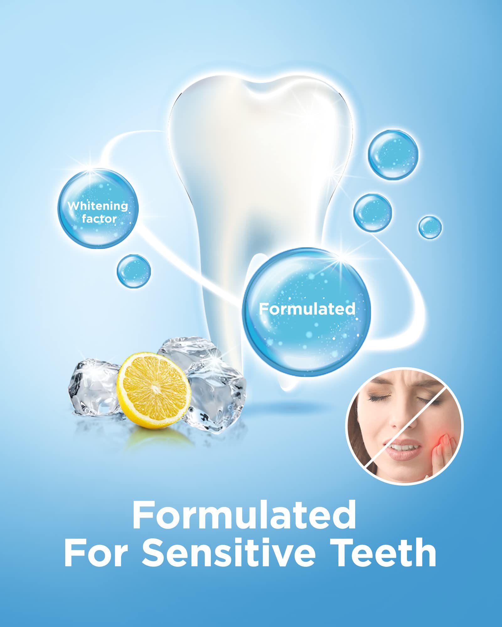 Teeth Whitening Strips for Sensitive Teeth, Reduced White Whitening, Enamel Safe Strips, 28 Pcs Natural Whitener 14 Treatments by Imosty