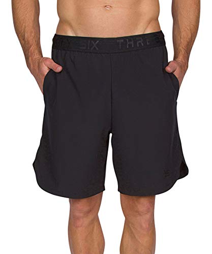 Dry FIT Gym Shorts for Men - Mens Workout Running Shorts - Moisture Wicking with Pockets and Side Hem