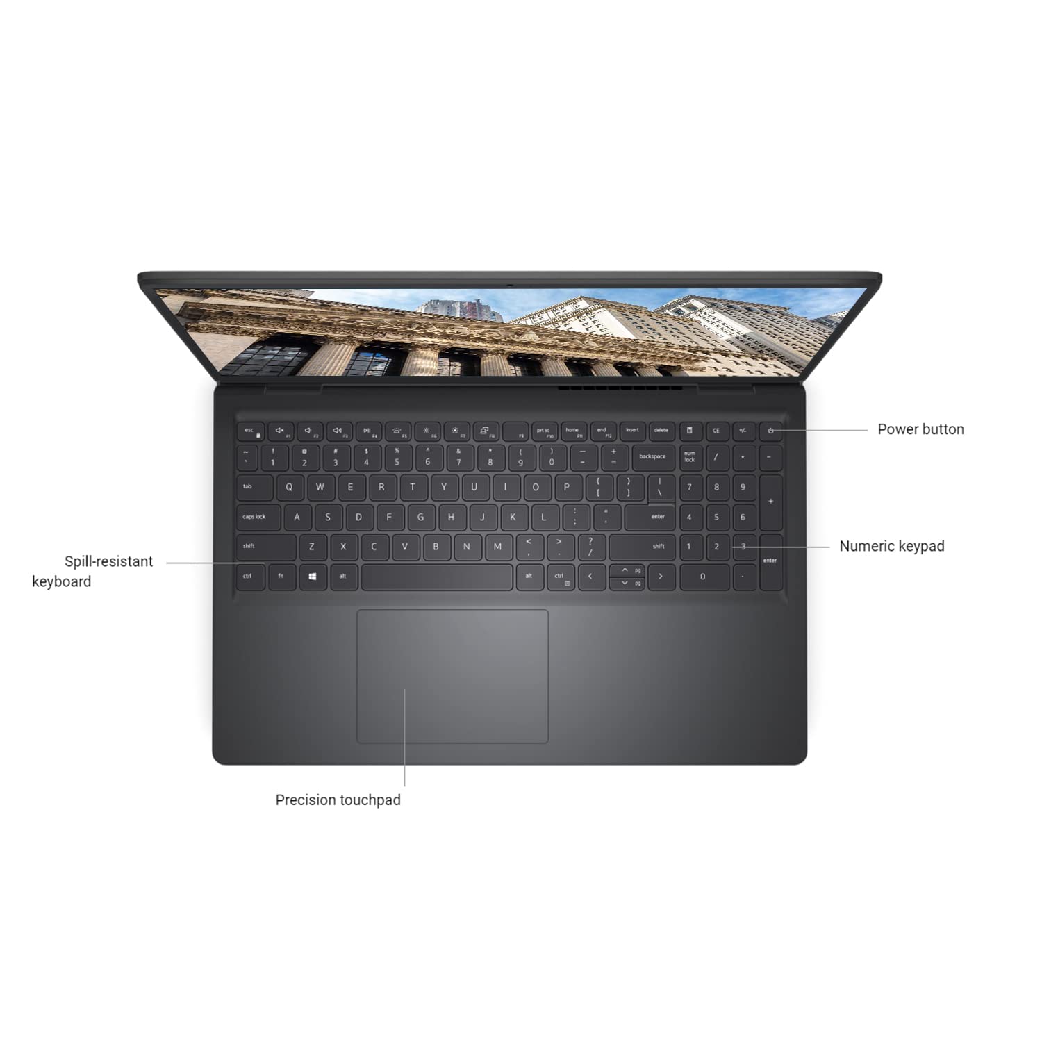 Dell Newest Vostro 3520 Business Laptop, 15.6" HD Display, Intel Core i5-1135G7 Processor, 16GB DDR4 RAM, 256GB PCIe SSD, Webcam, HDMI, Wi-Fi, Windows 11 Pro, Black