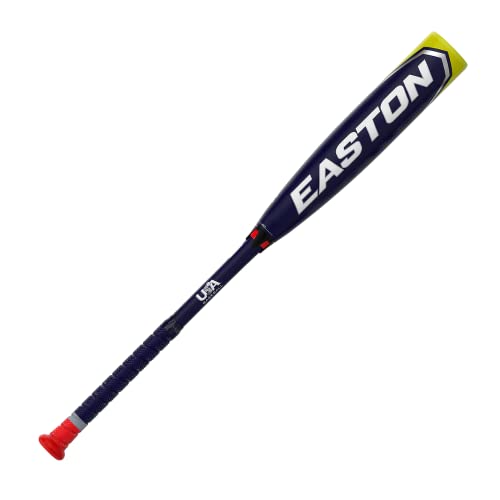 Easton ADV 360 2 Pc. Composite Baseball Bat 2 5/8 Barrel -11 USA, 30-19, Black/Yellow