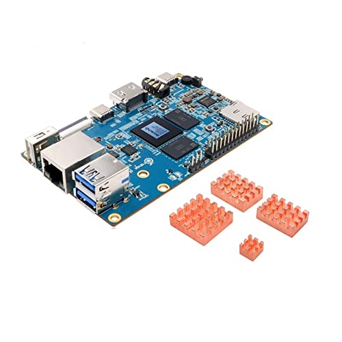 MAKIVI for 5 Development Board Programming Motherboard 8 Core 64 Bit 4GB Memory with Heat Sink