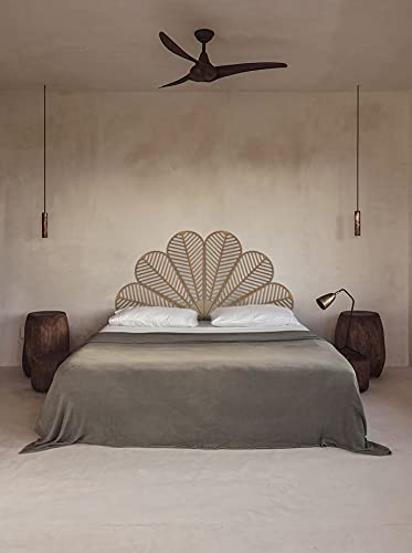 Wooden Art Headbord - All sizes - Natural Wood - Handmade - Home Decor - Bed Board - Bed Frame - Arch Headbord (USA - Olimp. Queen 167 x 83,5 cm (65.74" x 32.87"))