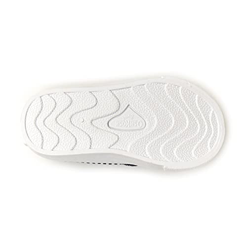 OshKosh B'Gosh Girls Ezma Slip-On Shoe, Navy/White, 10 Toddler