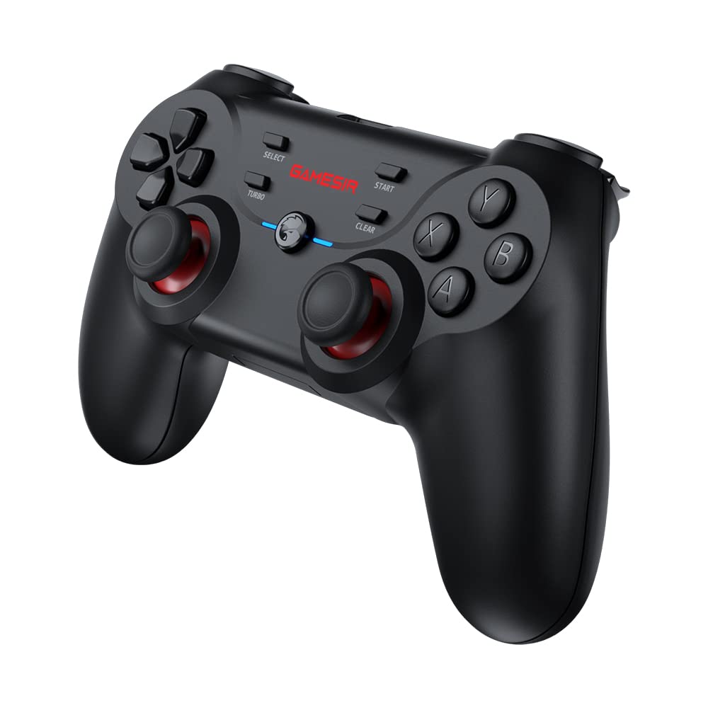 GameSir T3s Wireless Gaming Controller, PC Controller for Windows 7/8/10/11/Android/iPhone/Switch, Game Controller Joystick with Dual-Vibration, Bluetooth Game Controller,Mobile Gamepad for Apple