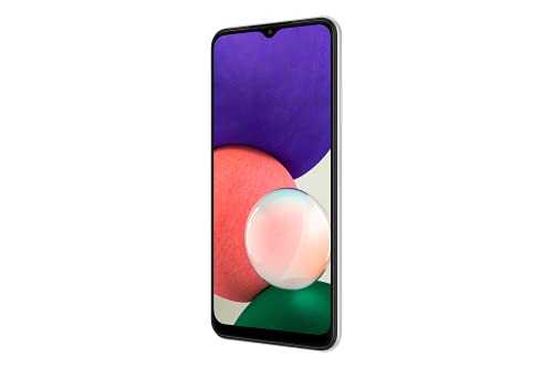 Samsung Galaxy A22 5G (SM-A226B/DSN) Dual SIM 64GB, 6.6β, Factory Unlocked GSM, International Version - No Warranty - White (Renewed)