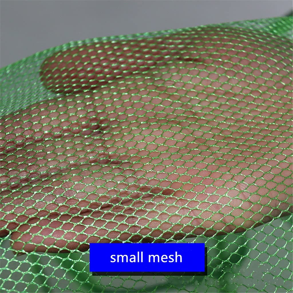 FZZDP 2 Layers Portable Fishing Net Fish Shrimp Mesh Cage Cast Net Fishing Trap Network Foldable Fishing Net Tackle 50 X 30cm