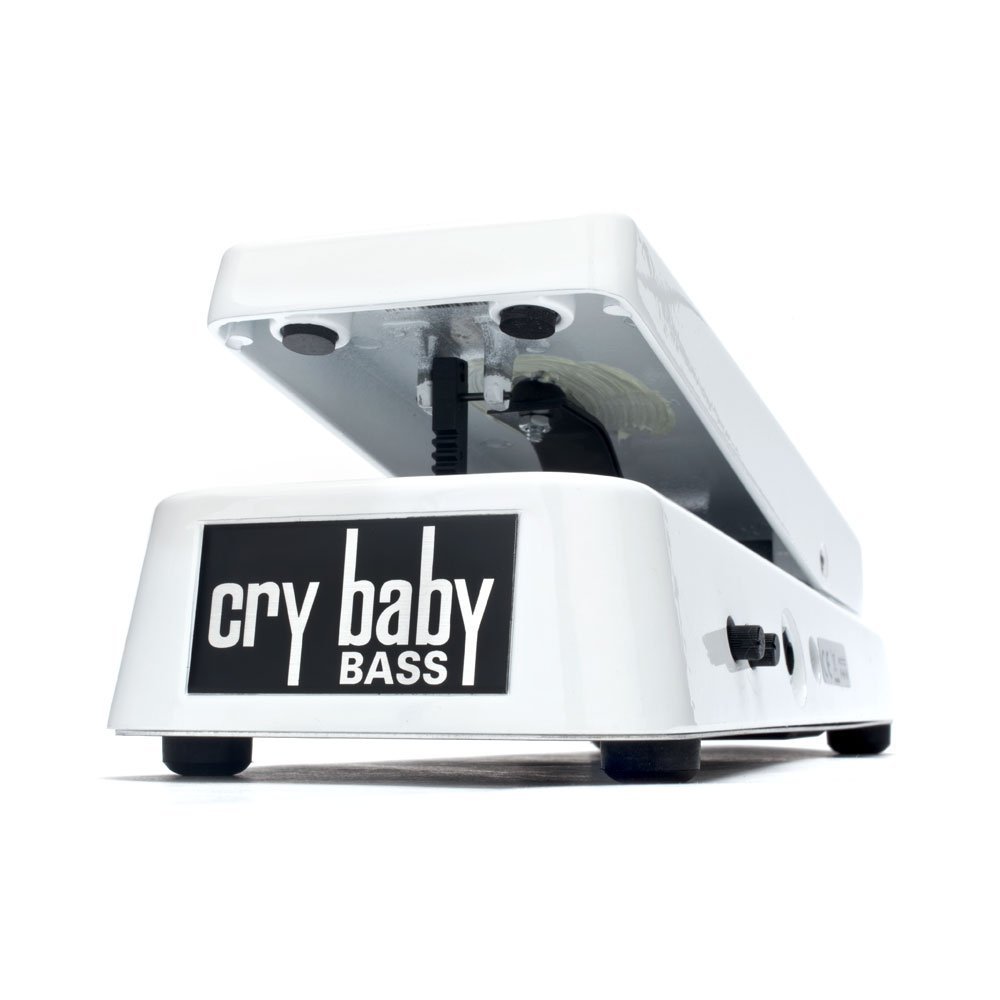 Dunlop 105Q Cry Baby Bass Wah Bundle w/ 2 Patch Cables, ECB-003 9V Adapter, and 6 Assorted Dunlop Picks