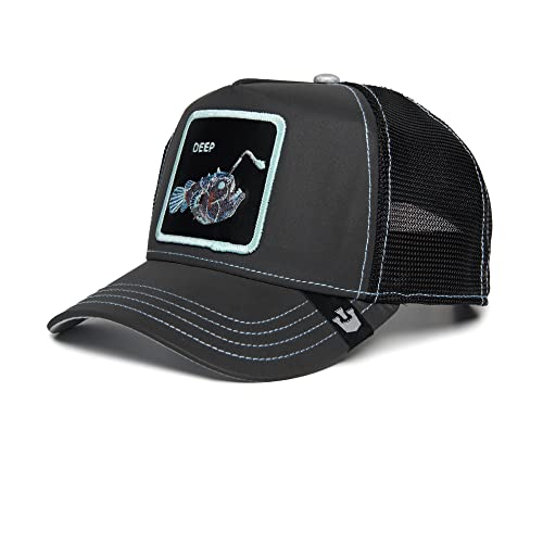 Goorin Bros. The Farm Deep Sea Collection Unisex Trucker Hat, Black (Go Way Down), One Size