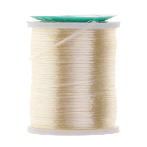 Fishing Flies Streamer Tying Accessory Fr Lure Bait Making DIY Tool 250M (White)