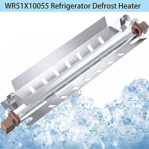 WR51X10055 Refrigerator Defrost Heater Replacements WR55X10025 Refrigerator Temperature Sensor WR50X10068 Defrost Thermostat Compatible with general Electric Hotpoint Refrigerators Replaces WR51X10030