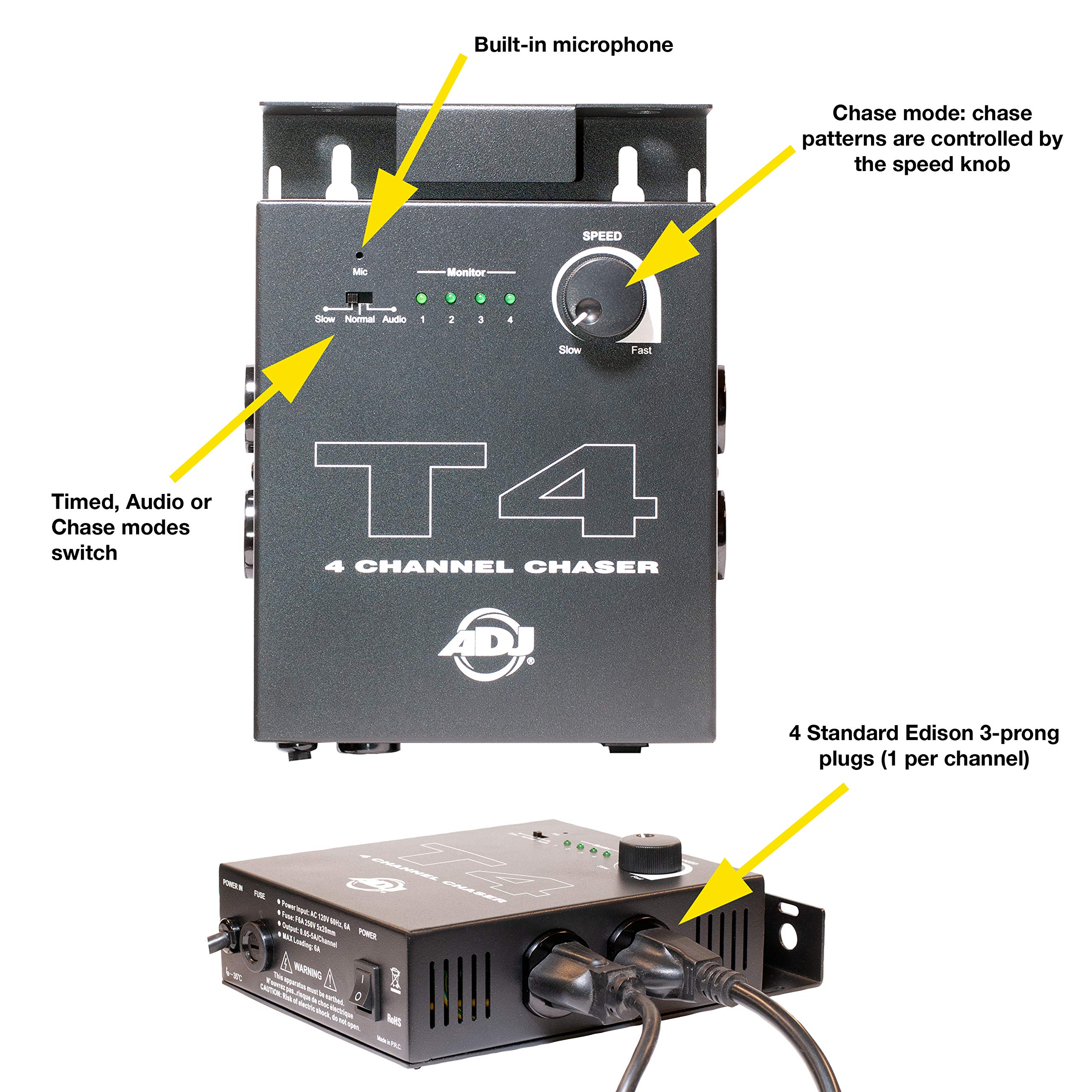 Elation T4 Four-Channel Chase Controller