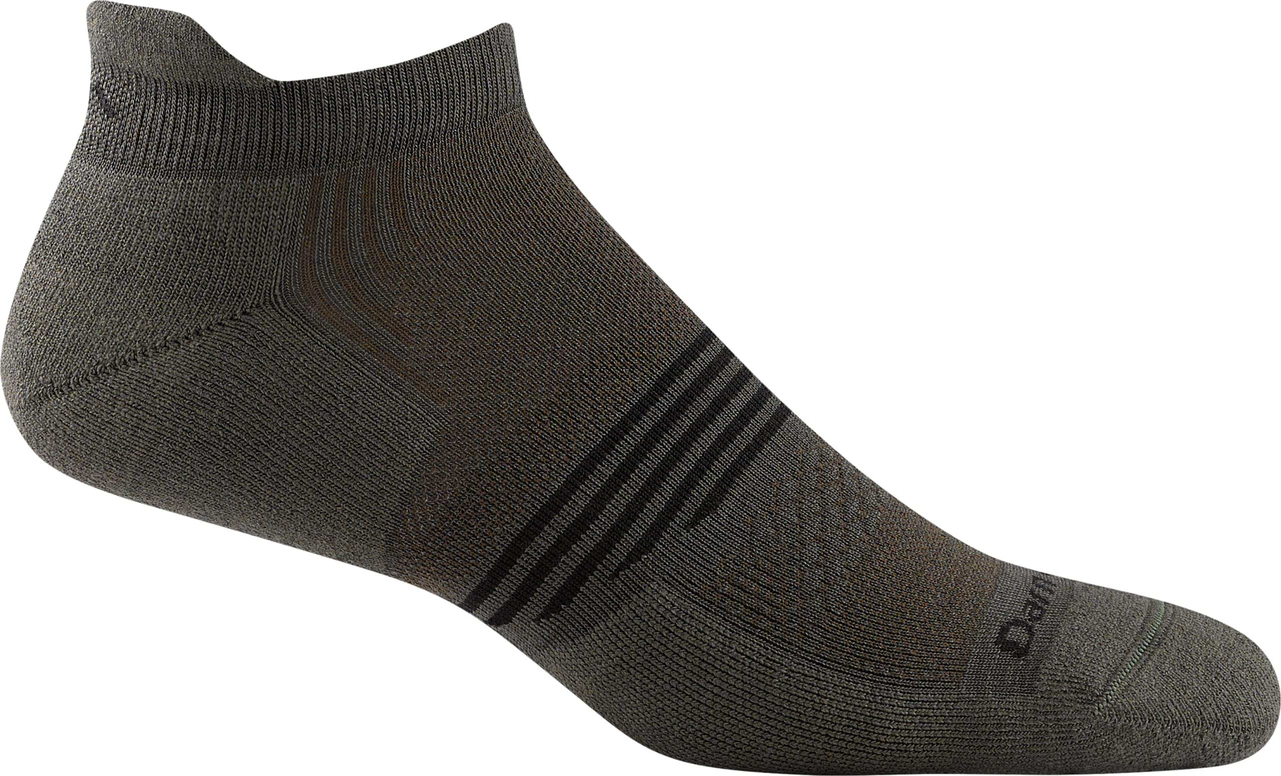 Darn Tough Vermont Element No Show Tab Lightweight with Cushion Fatigue XL (US 12.5-14.5)