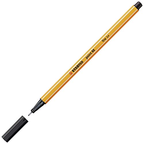 Stabilo 88/150-2 Fine Point Pen Point 88 in Ceramic Pot 150 Pens Assorted