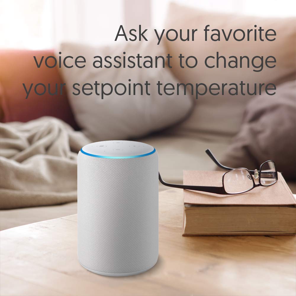 Sinopé Smart Double-Pole Thermostat for Electric Heating TH1500ZB (Compatible with Alexa) 3600 W / 240 V