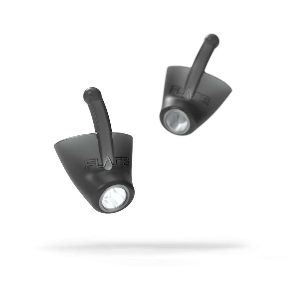 Flare Calmer Pro โ Ear Plugs Alternative โ Reduce Annoying Noises Without Blocking Sound โ Premium Version - Soft Reusable Silicone with Aluminium Core - Black Ice