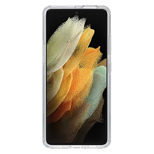 OtterBox for Samsung Galaxy S21 Ultra 5G, Sleek Drop Proof Protective Clear Case, Symmetry Clear Series, Clear - Non-Retail Packaging