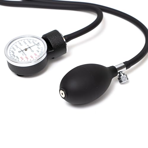 PrimaCare DS-9192 Classic Series Adult Size Professional Blood Pressure Kit with Aneroid Sphygmomanometer, Latex-Free, Inflation System