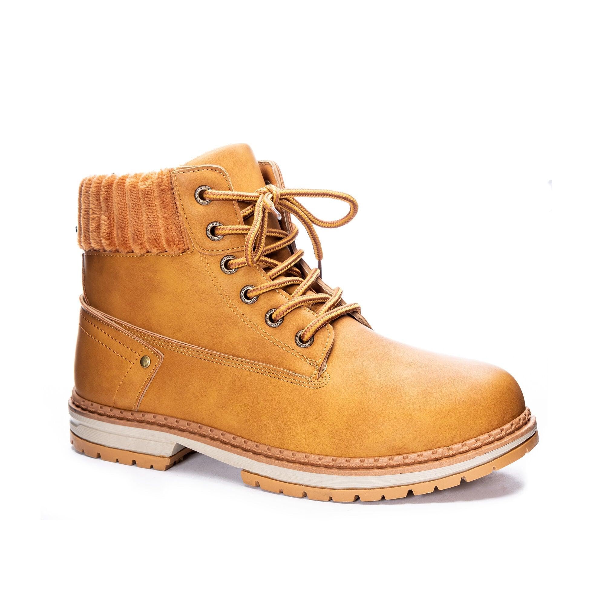 Dirty Laundry by Chinese Laundry Women's ALPINE NUBUCK Hiking Boot, Camel, 6.5