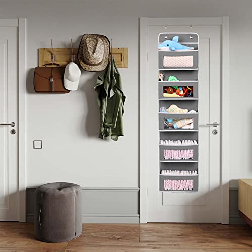 LLdress 5-Shelf Over The Door Organizer,Hanging Storage Organizer,Baby Organizer for Nursery, Pantry, Closet