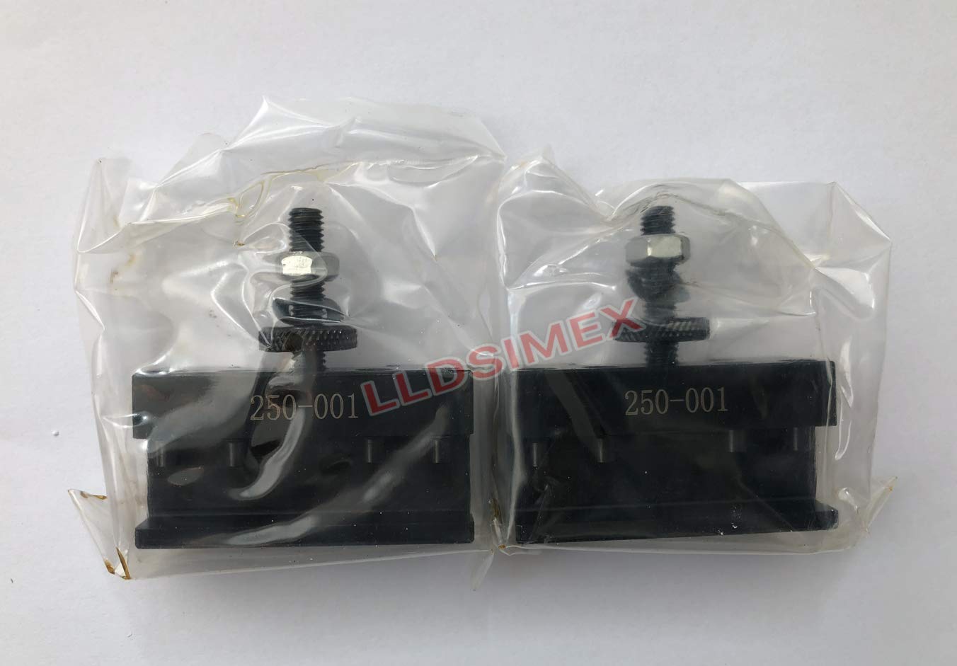 LLDSIMEX 2PC SETS 250-001 0XA Quick Change Tool, Turinng Tool Holder Steel Material 1# HOLDER