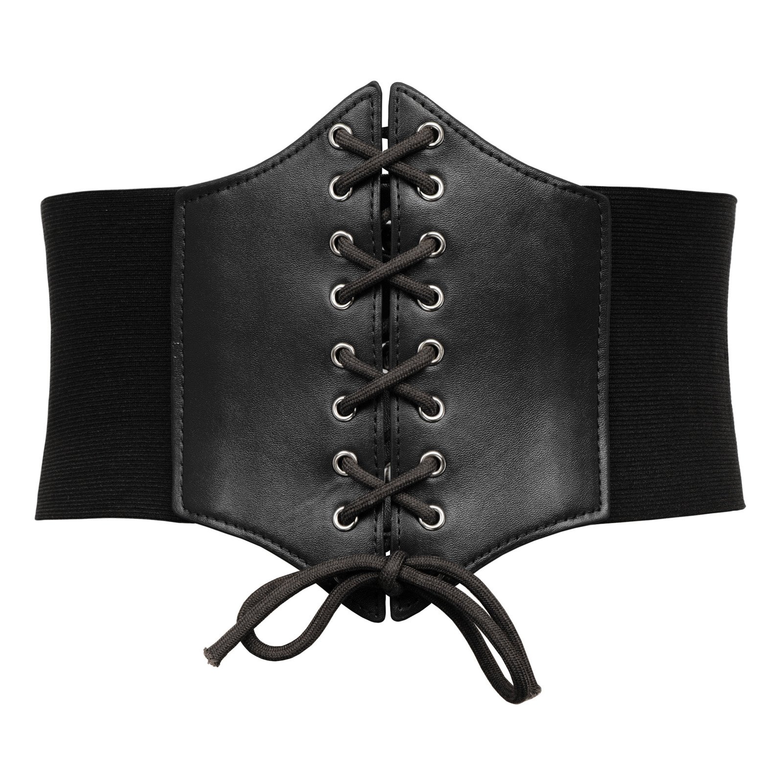 GRACE KARIN Women's Vintage Victorian Style Corset Belt for Dress Waspie Corset(M,Black)
