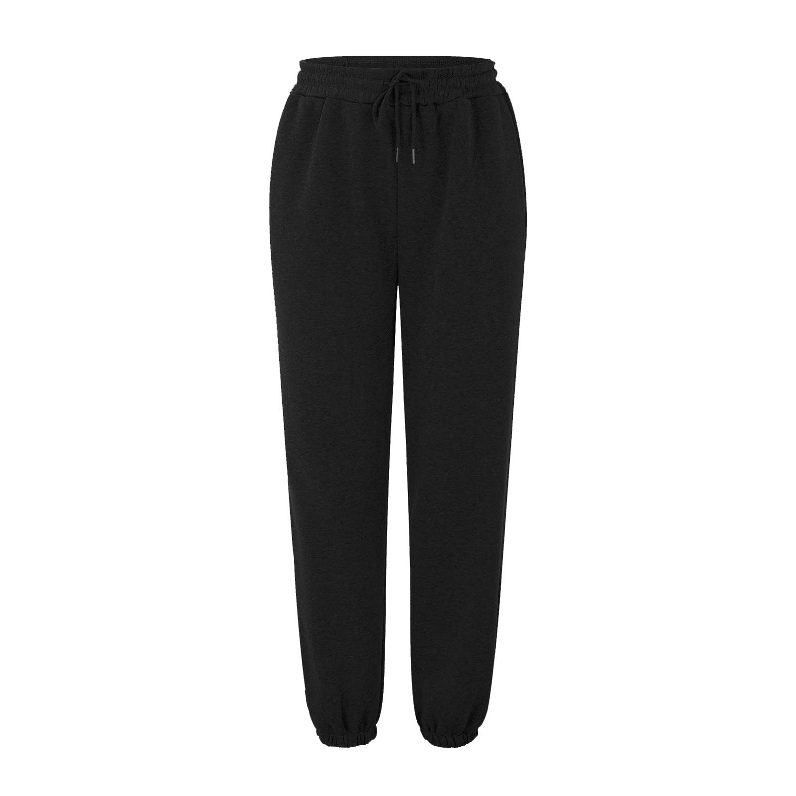 DUOWEI Womens Plus Size Pants Suits Women's Bottom Sweatpants Joggers Pants Workout High Waisted Yoga Pants with 20 Yoga Pants