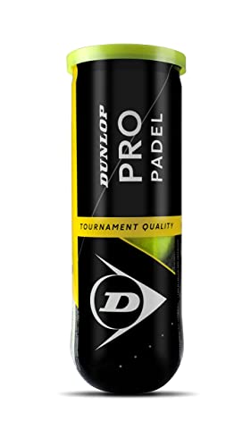 Dunlop Sports Dunlop Pro Padel, 3-ball can, Yellow