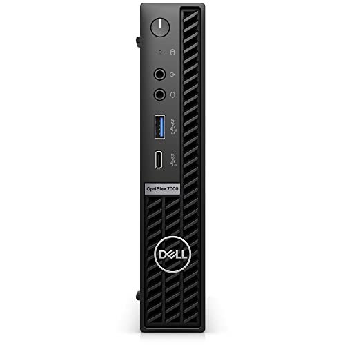 Dell Optiplex 7000 7000 Micro Tower Desktop Computer Tower (2022) | Core i7-256GB SSD Hard Drive - 16GB RAM | 8 Cores @ 4.5 GHz - 10th Gen CPU Win 10 Pro