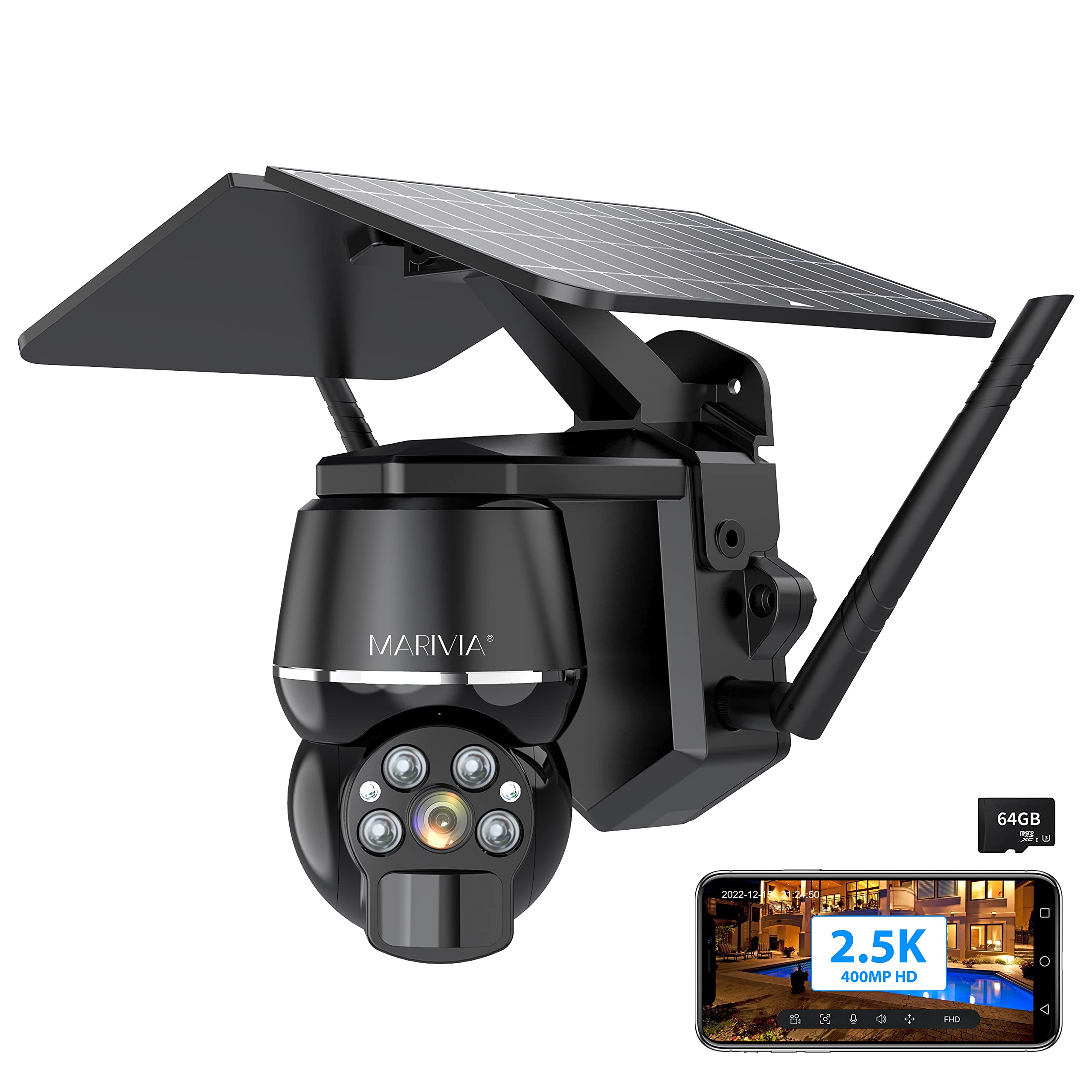 MARIVIA Security Camera Wireless Outdoo