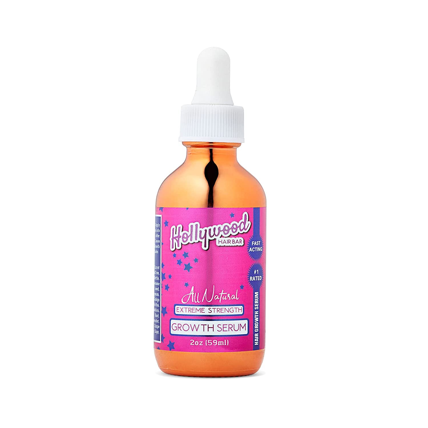 Hollywood Hair Bar Extreme Strength Growth Serum 2oz