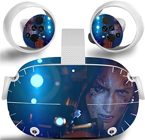Gantz - Oculus Quest 2 VR Headset and Controller Skin, Vinyl Decal Sticker for VR Headset and Controller, Virtual Reality Protective Accessories