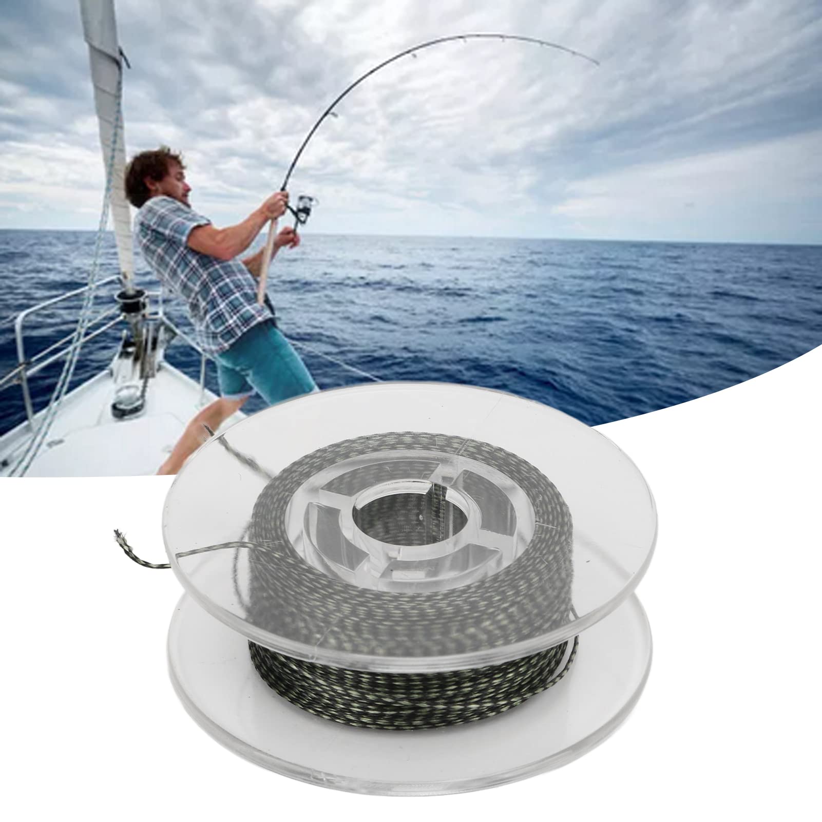 Entatial FishingLine, NylonFishString Tight Weaving Standard Wire Diameter for Pool Fishing