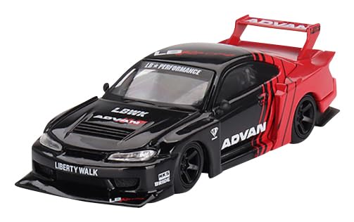 Mini GT - 1999 Nissan Silvia (S15) LB-Super Silhouette ADVAN MGT00649