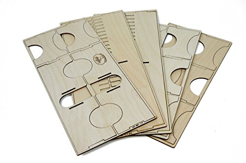 The Broken Token Board Game Organizer - Legendary Villains Compatible Wood Storage Box with Multiple Dividers