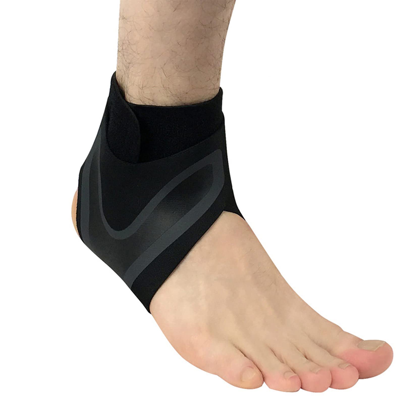 gANGSHI Outdoor Sports Pressurized Ankle Guard, Elastic Ankle Support Protect Running Basketball Ankle Brace Support Socks