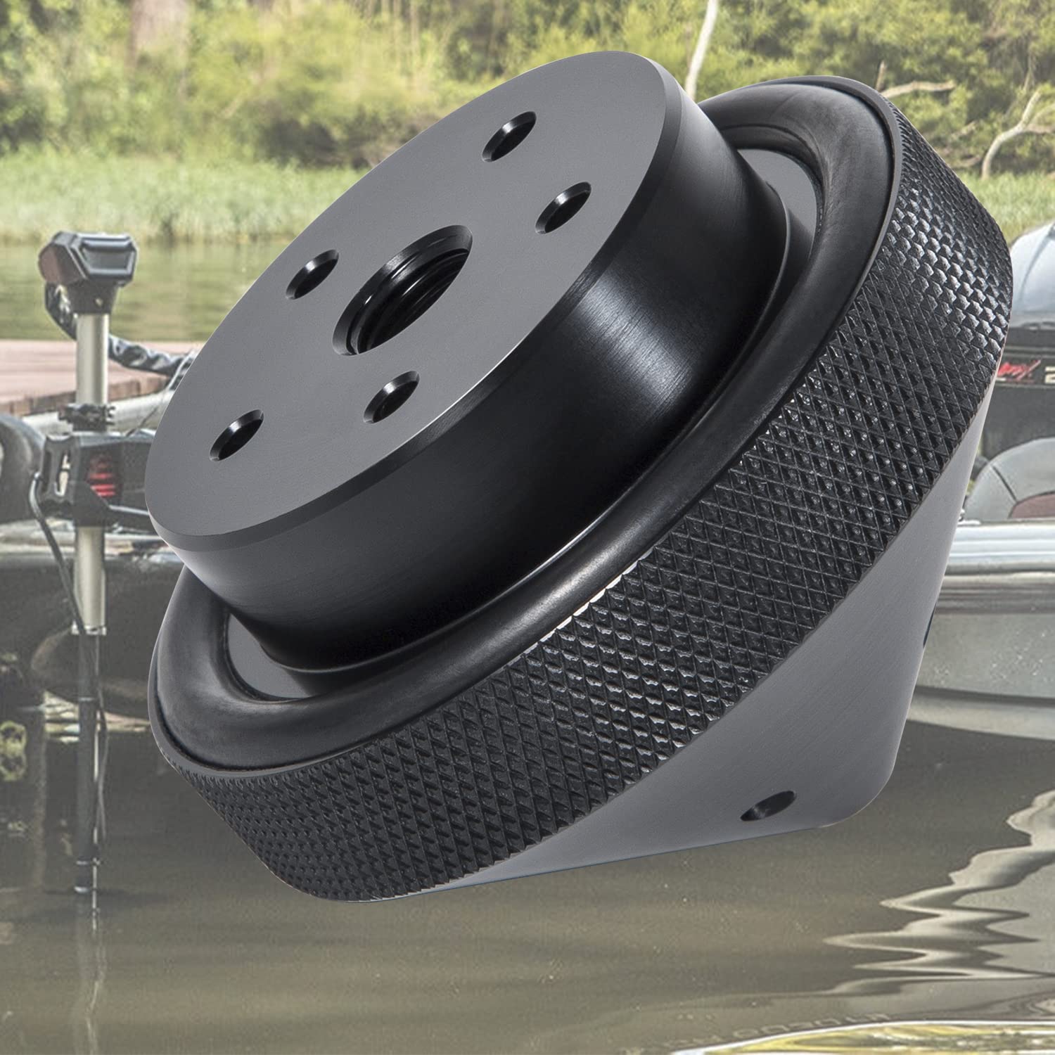 Deecaray Trolling Motor Black Prop Nut, Compatible with MotorGuide X3 X5 XI3 XI5, Motorguide Trolling Motor GFEL-MG-R-DP