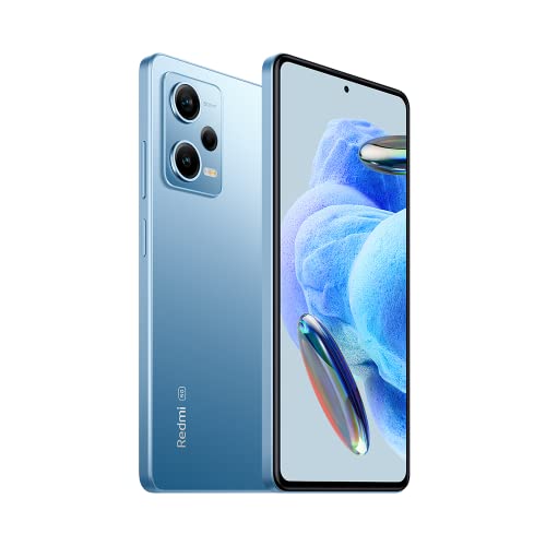 Xiaomi Redmi Note 12 Pro 5G + 4G (256GB + 8GB) GSM Unlocked 6.67" 50MP Triple Cam (Only Tmobile/Tello/Mint USA Market) + Extra (w/Fast Car Charger) (Sky Blue Global + 55W Fast Car Bundle)