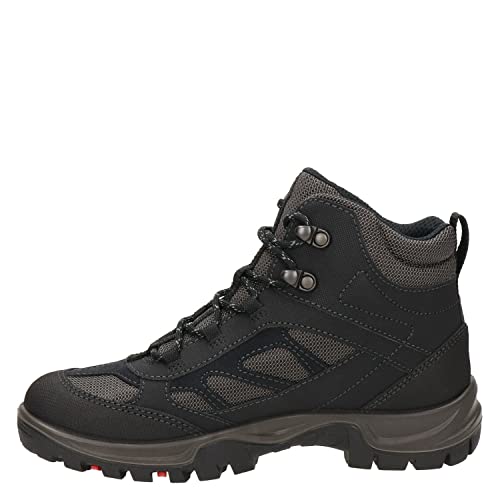 ECCO Women's High Rise Hiking Shoes, Black Black Black Mole 51526, 8.5 us