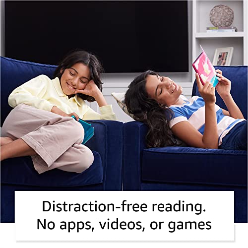 Kindle Kids (2022 release) – Includes access to thousands of books, a cover, and a 2-year worry-free guarantee - Unicorn Valley