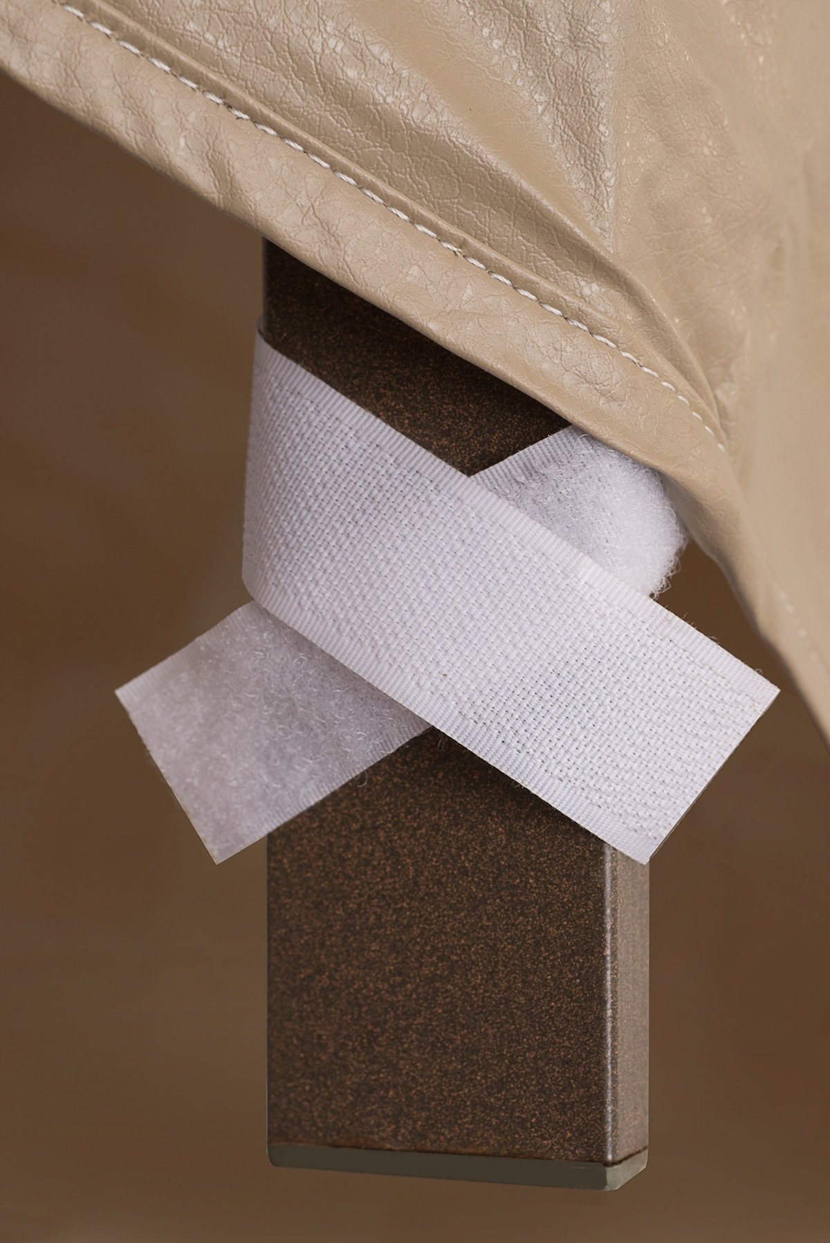 Protective Covers Weatherproof Patio Table and Chair Set Cover, 80 Inch x 96, Inch Oval/RectangleTable, Tan - 1151-TN