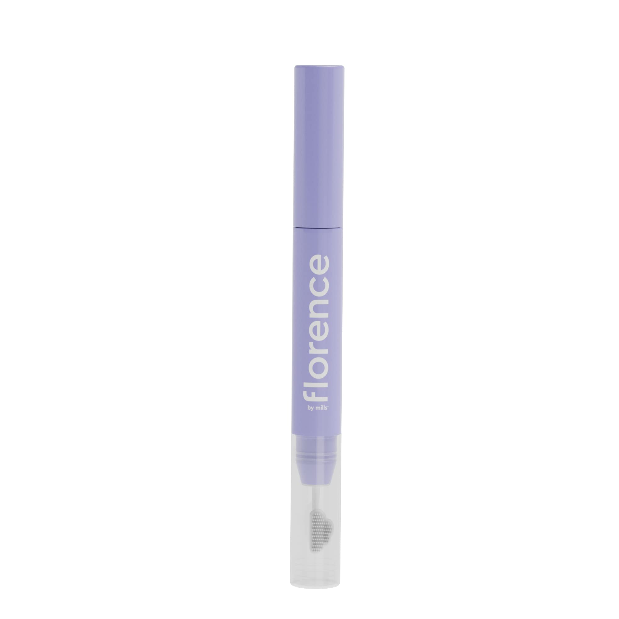 florence by mills Cloud Setter Eyebrow Styling Wax | Define + Shapes Eyebrows | Clear Wax + Soft Brush | Soft + flexible + Natural Hold | Vegan & Cruelty-Free