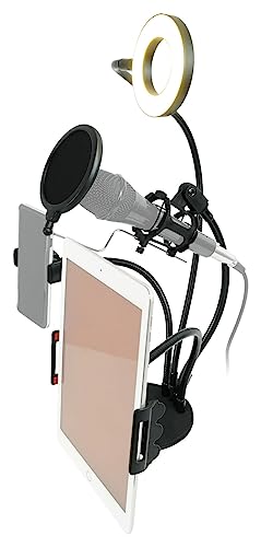 Elite LIVESHOW 4LTM Conference Room/Work from Desk Light+Phone/Mic/Tablet Clip LIVESHOW4LTM Home RCXMB10-R