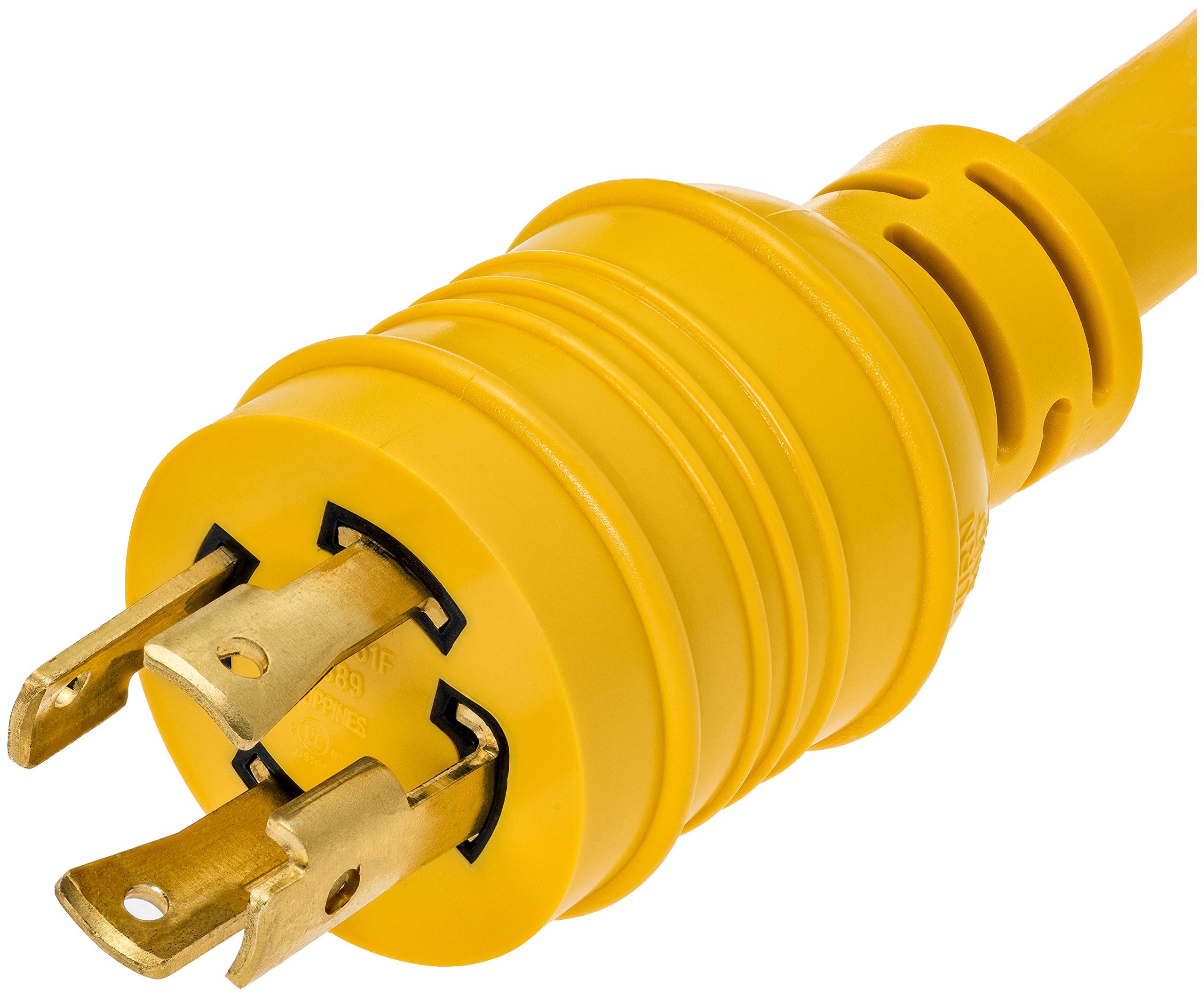 l14-30 Generator Cord 100 Feet JTW Cable, 125/250V 20Amp 7500 Watts UL Certified