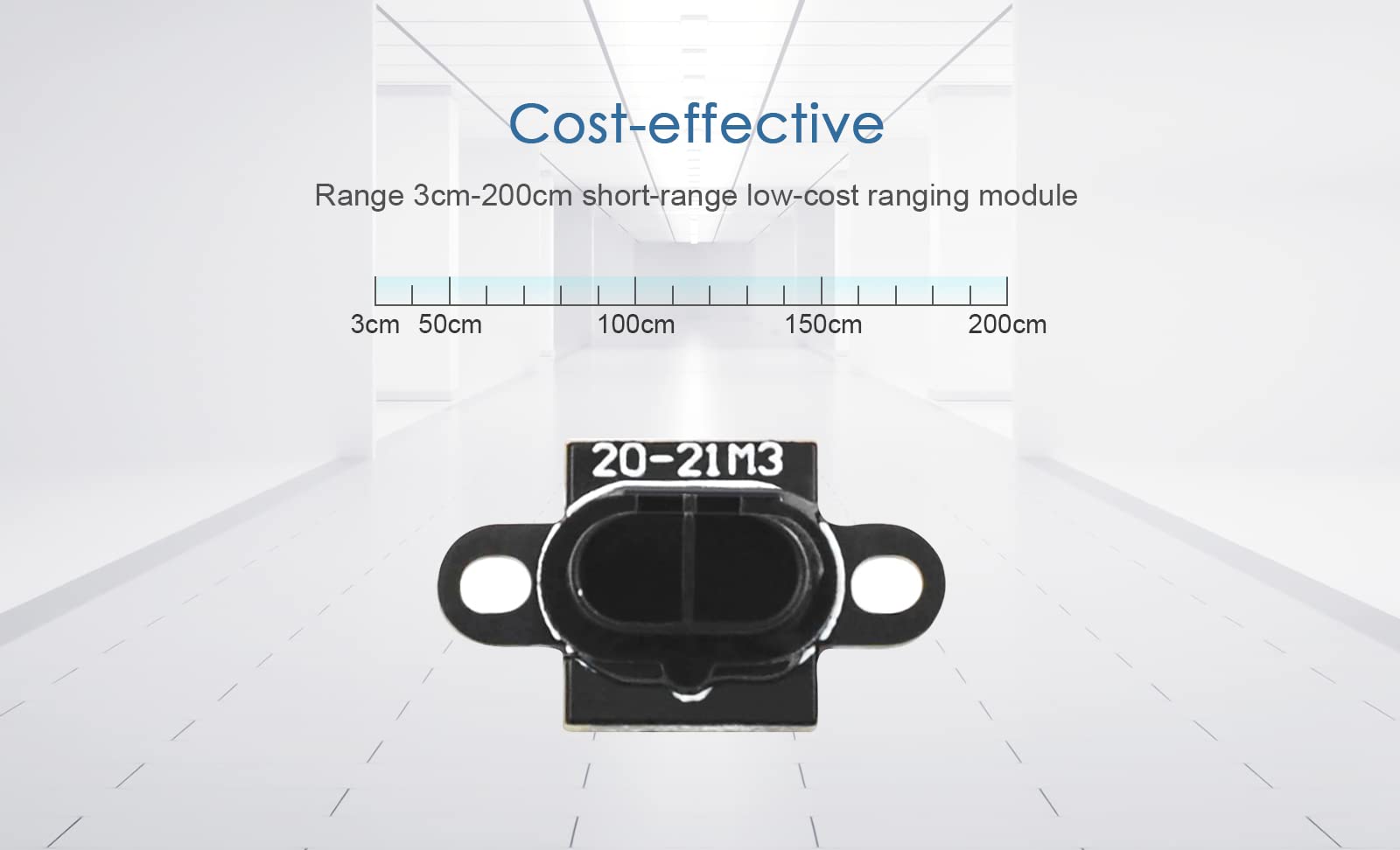 youyeetoo TF-LC02 Lidar Ranging Module 3-200CM Small Light Easy Install UART IIC Arduino Raspberry Pi Robot Car Drone Smart Home